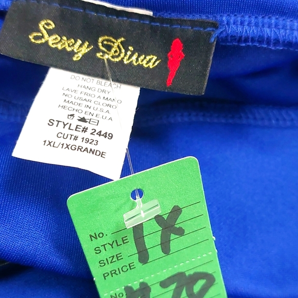 Sexy Diva | Skirts | Sexy Diva Blue Maxi Skirt X | Poshmark